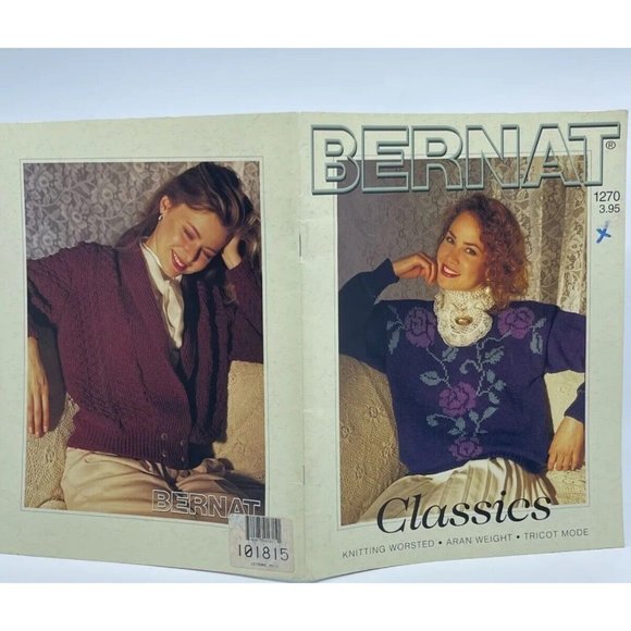 Accessories | Vtg Bernat Spinrite Classics Knitting Pattern Bk 127 ...